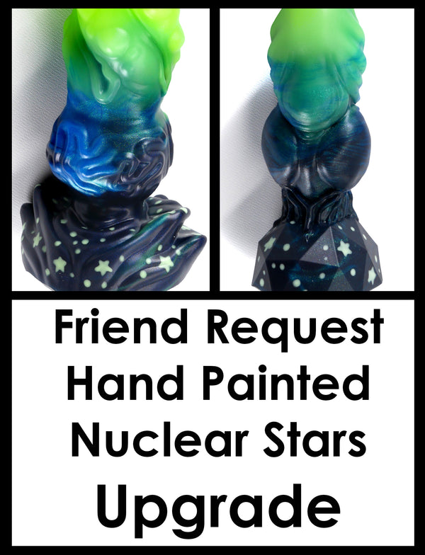 Friend Request Upgrade: Hand Painted Nuclear Stars - SB Creative LLC
